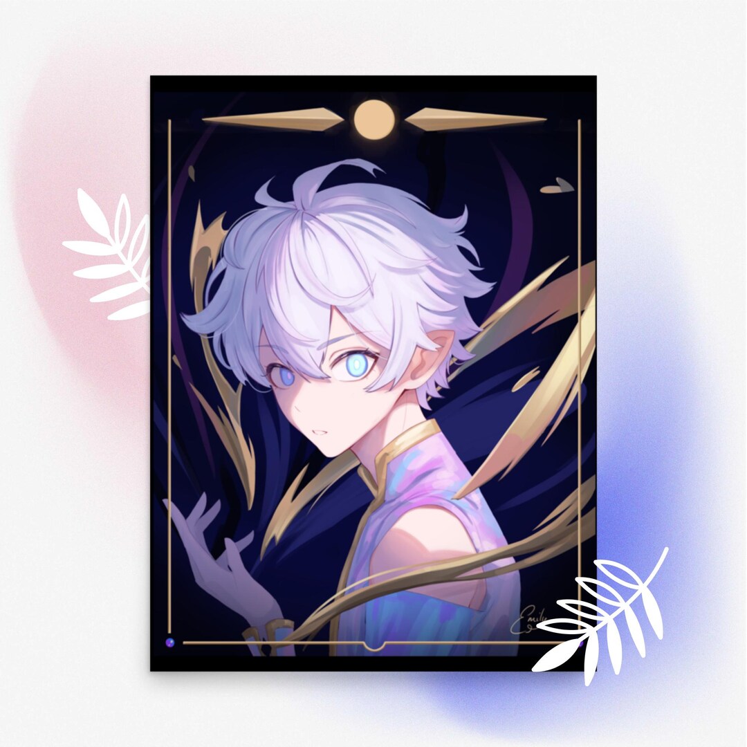 Golden Opal Character Art Matte Poster - Etsy