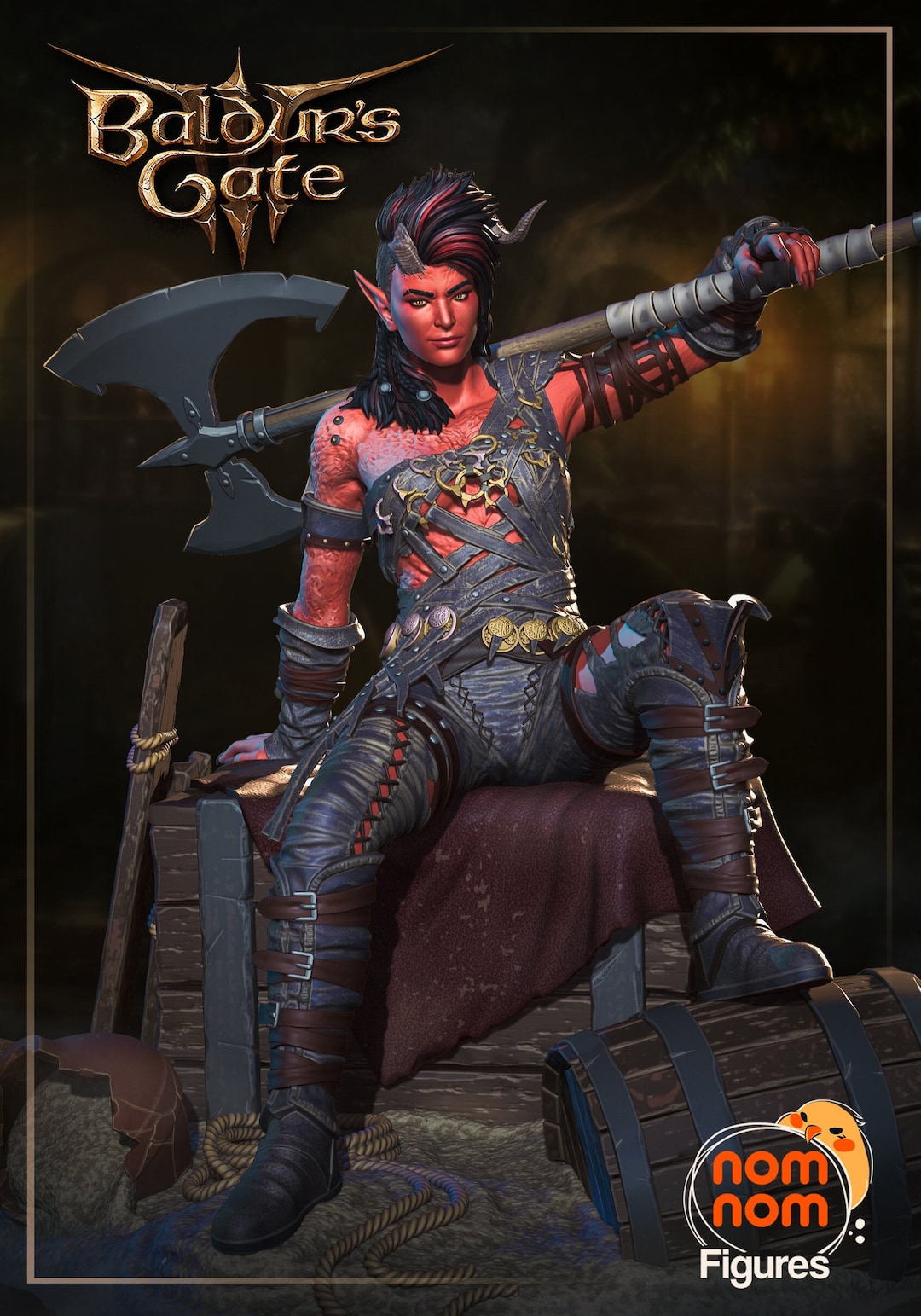 Karlach BG3 8K Quality - Etsy