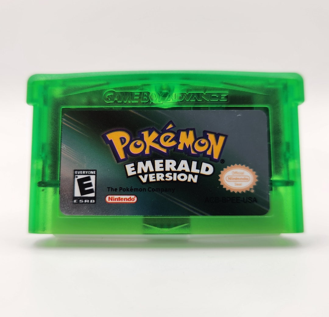 Pokémon Emerald Version game Boy Advance Perfect Condition Tested ...