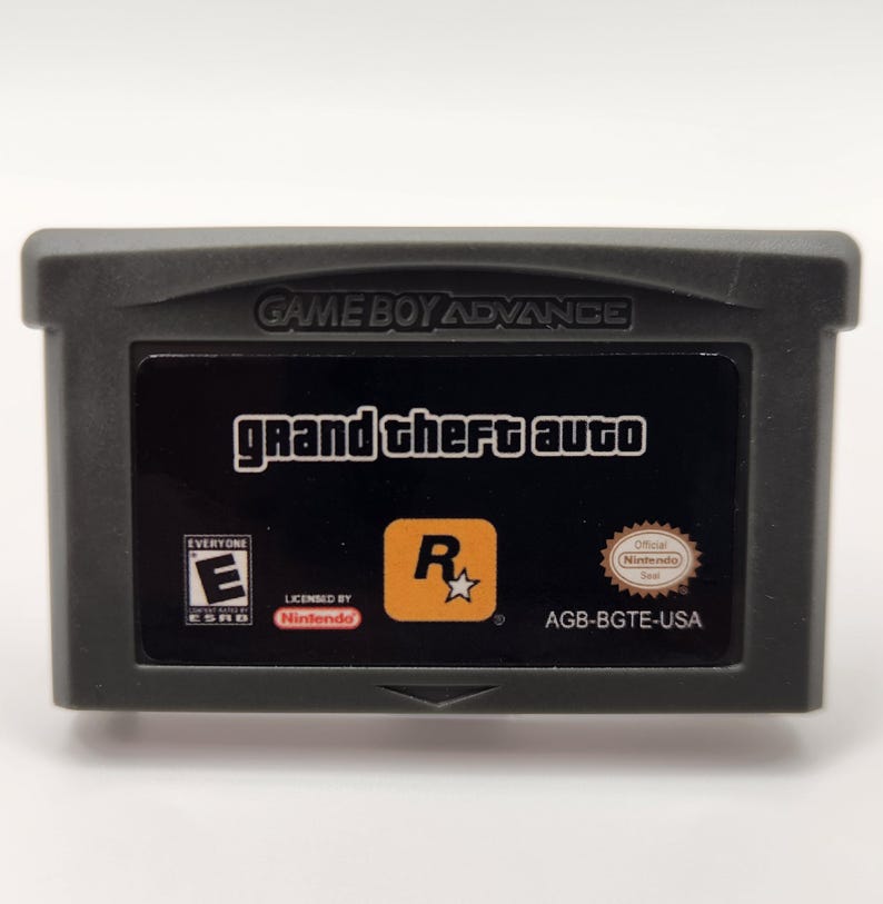 Grand Theft Auto Game Boy Advance Cartridge Fully Functional With ...