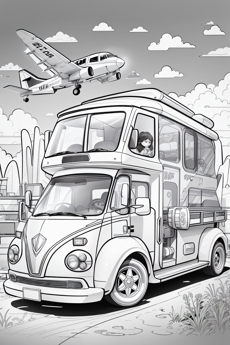 AI Coloring Book Prompts | Kids Coloring Pages | AI Generated Coloring ...