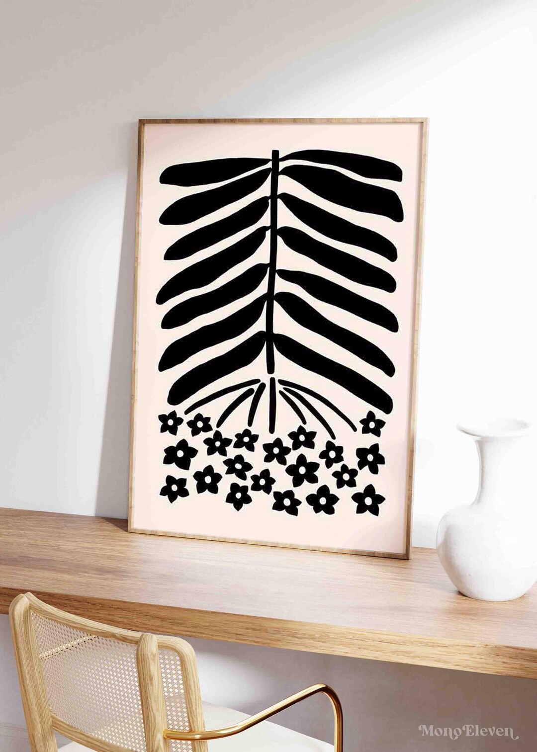 Hoya Flower Art, Botanic Art, Abstract Print, Flower Drawing, Floral ...