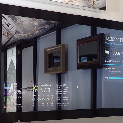 24 Touchscreen Smart Mirror With Android OS Onemirror™ - Etsy