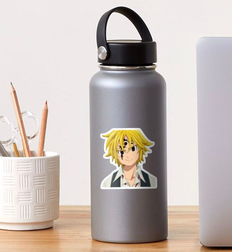 The Seven Deadly Sins Meliodas Sticker Glossy Matte Transparent - Etsy