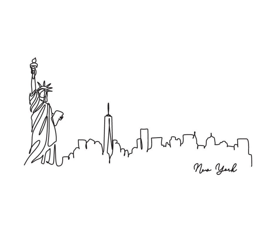 New York Skyline SVG/Skyline SVG/City Skyline SVG/Skyline/New York ...