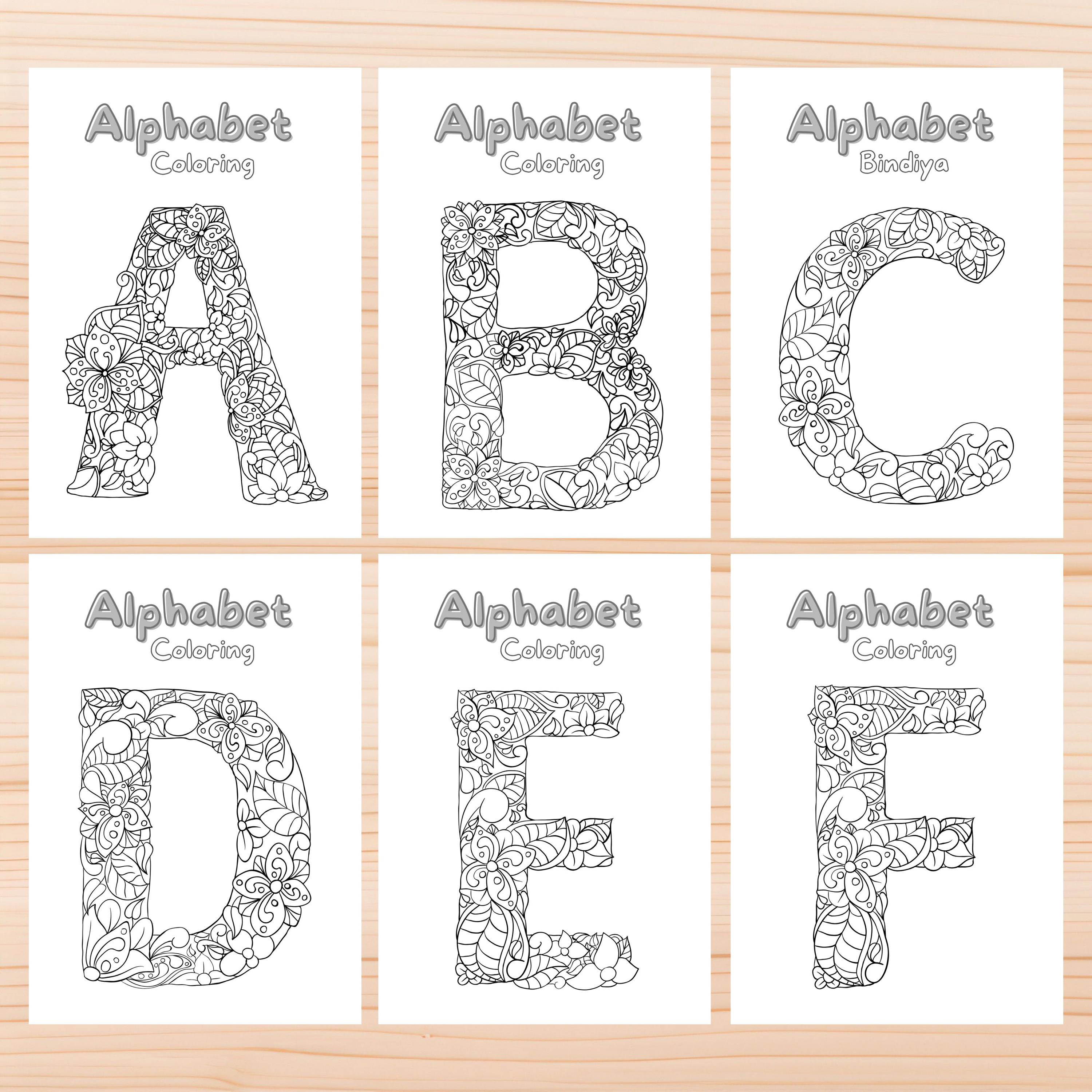 Alphabet Coloring Pages, Preschool Coloring Pages, Preschool Activity ...