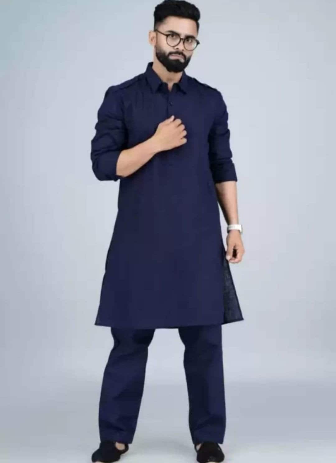 Indian Mens, Pathani Kurta Pajama Set, Wedding Kurta, Salwar Kameez ...