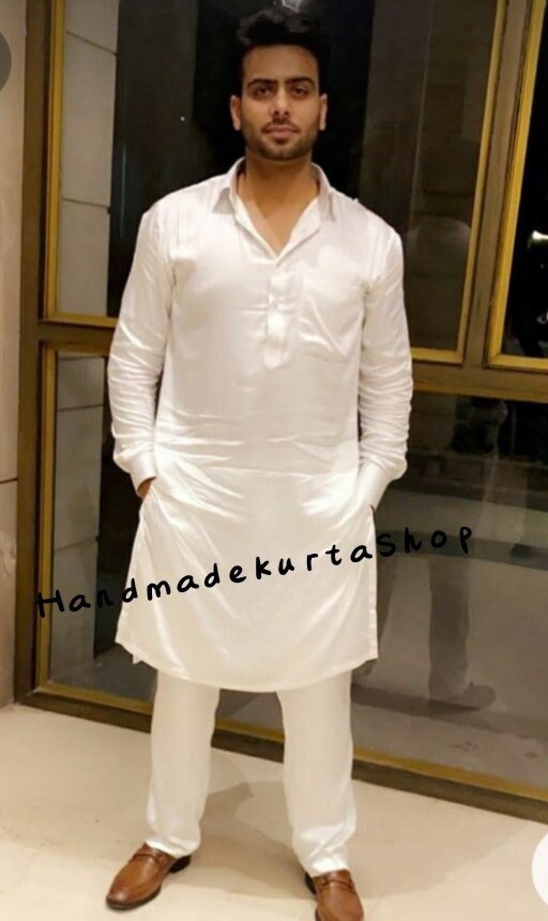 Pathani Kurta, Traditional Kurta, Indian Kurta, Eid Fastival Kurta, 100 ...
