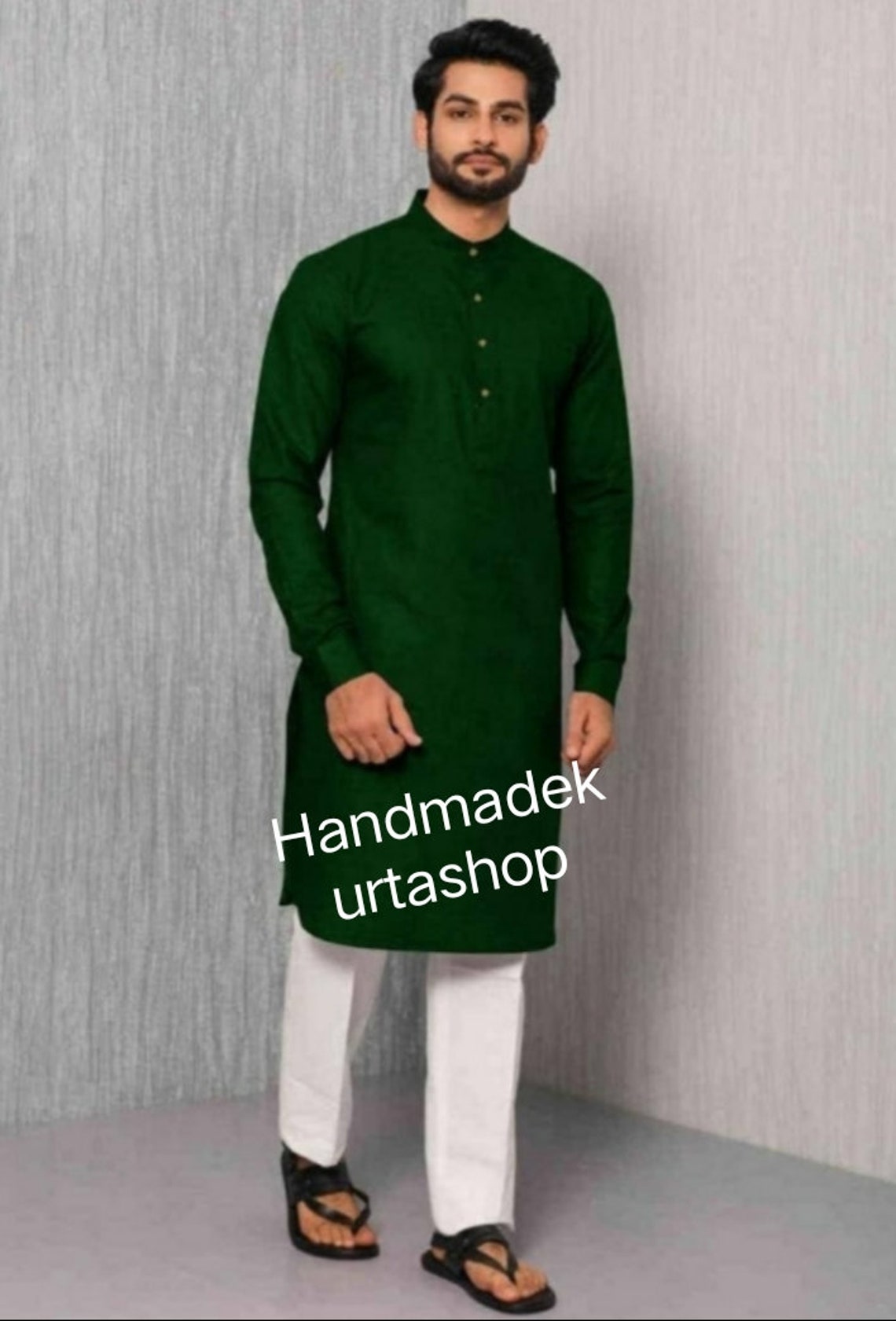 Indian Kurta Traditional Kurta Handmade Kurta 100%cotton - Etsy