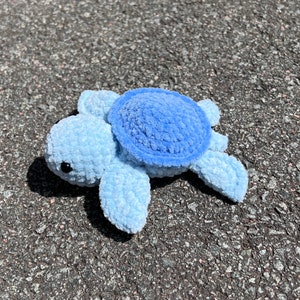 Crochet Turtle | Cute Sea Animal Plush | Handmade Plushie | Amigurumi ...