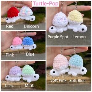 Large Key Ring Bundle (any 5 Key Rings) | Cute Mini Crochet Keyrings ...
