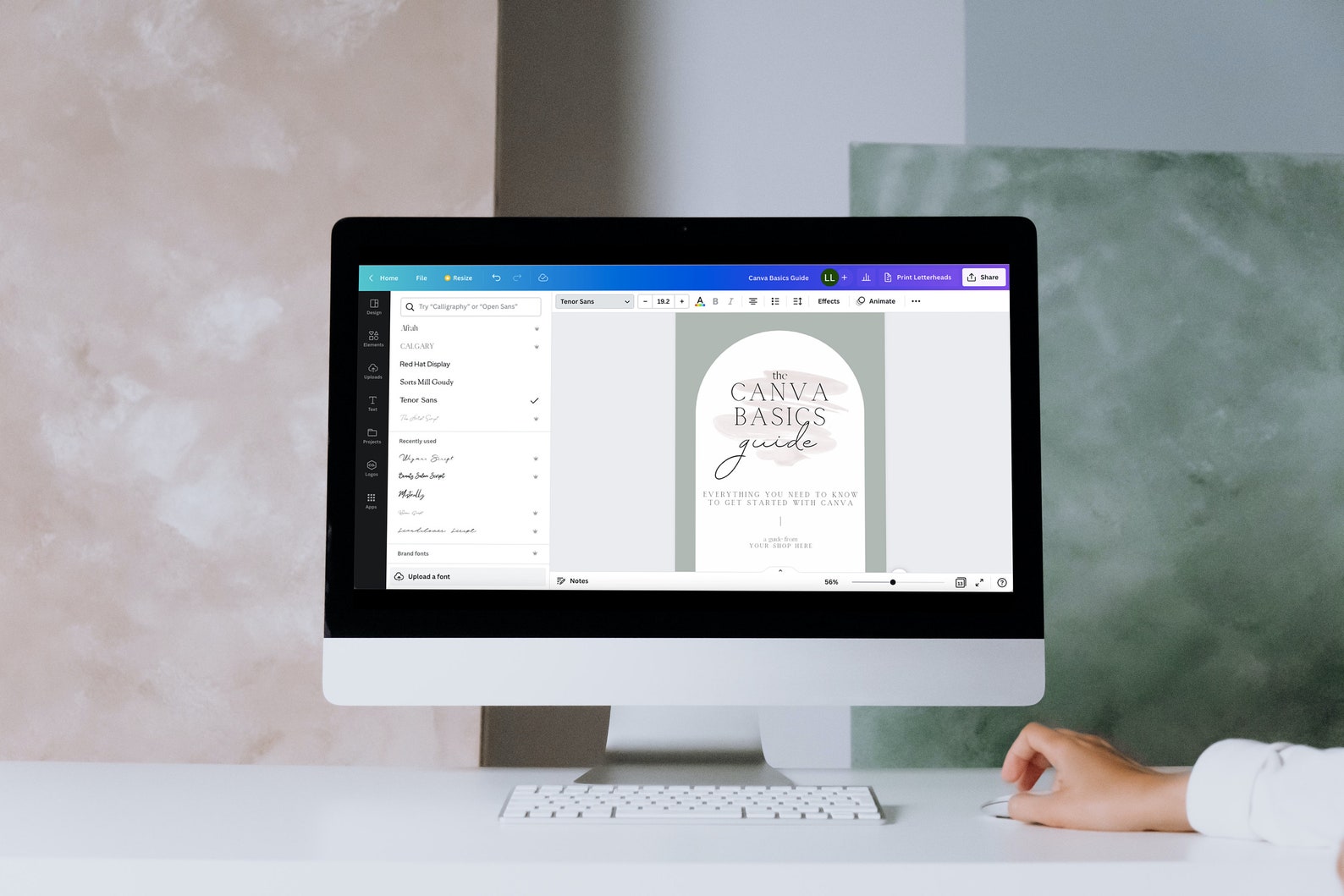 Canva Seller Resource, Customer Instruction | Editable Template ...
