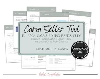 Canva Resource Template - Etsy