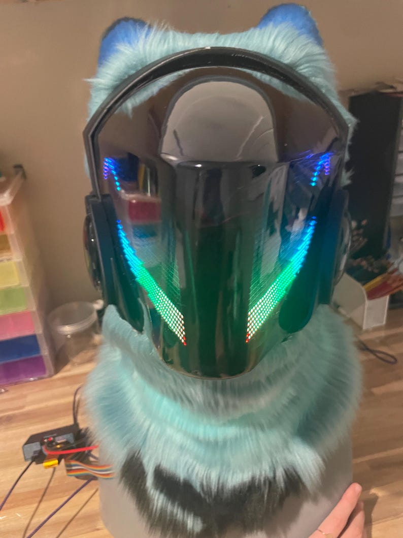 Custom Protogen Fursuit Head Commission - Etsy