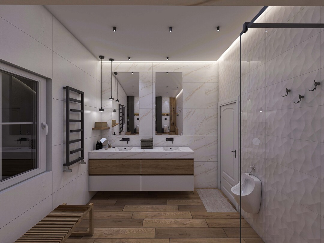 Bathroom Visualization,interior Design,3d Design,3d Project,drawing,individual Project,interior ...
