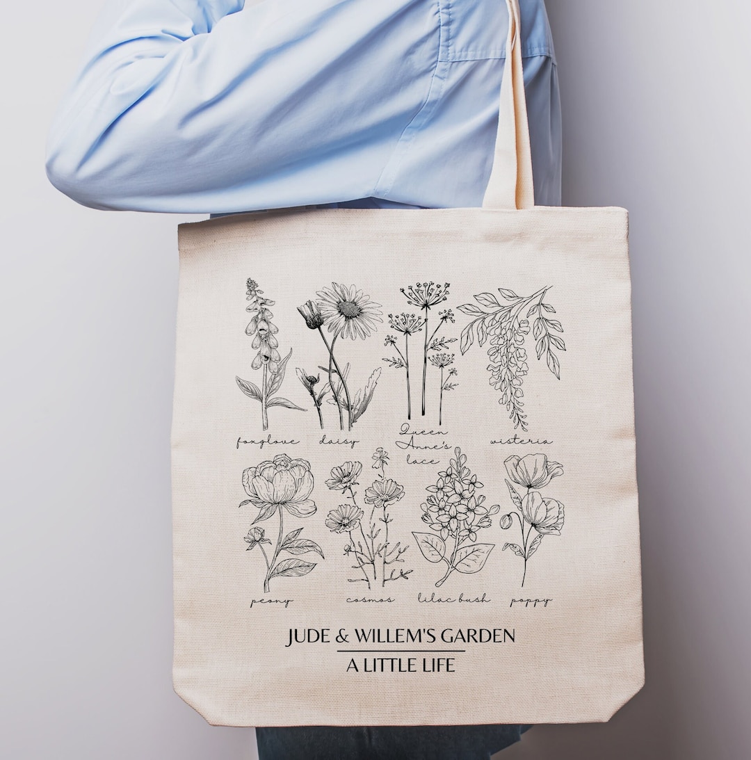 A Little Life Tote Bag, Jude and Willem's Garden, A Little Life Art, A ...