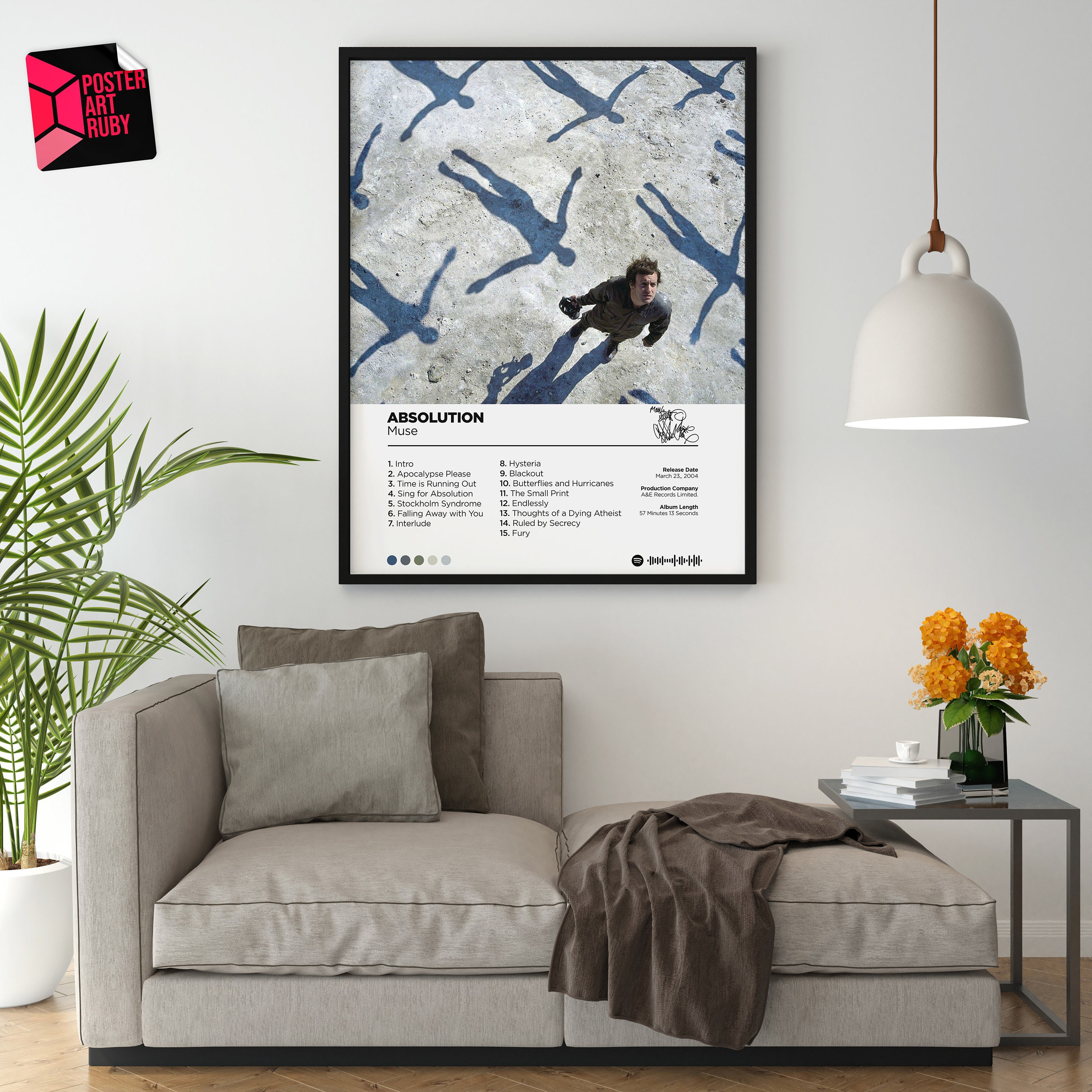 Muse Absolution Poster (Unframed), Muse UK Tour 2023, Muse Will Of The ...