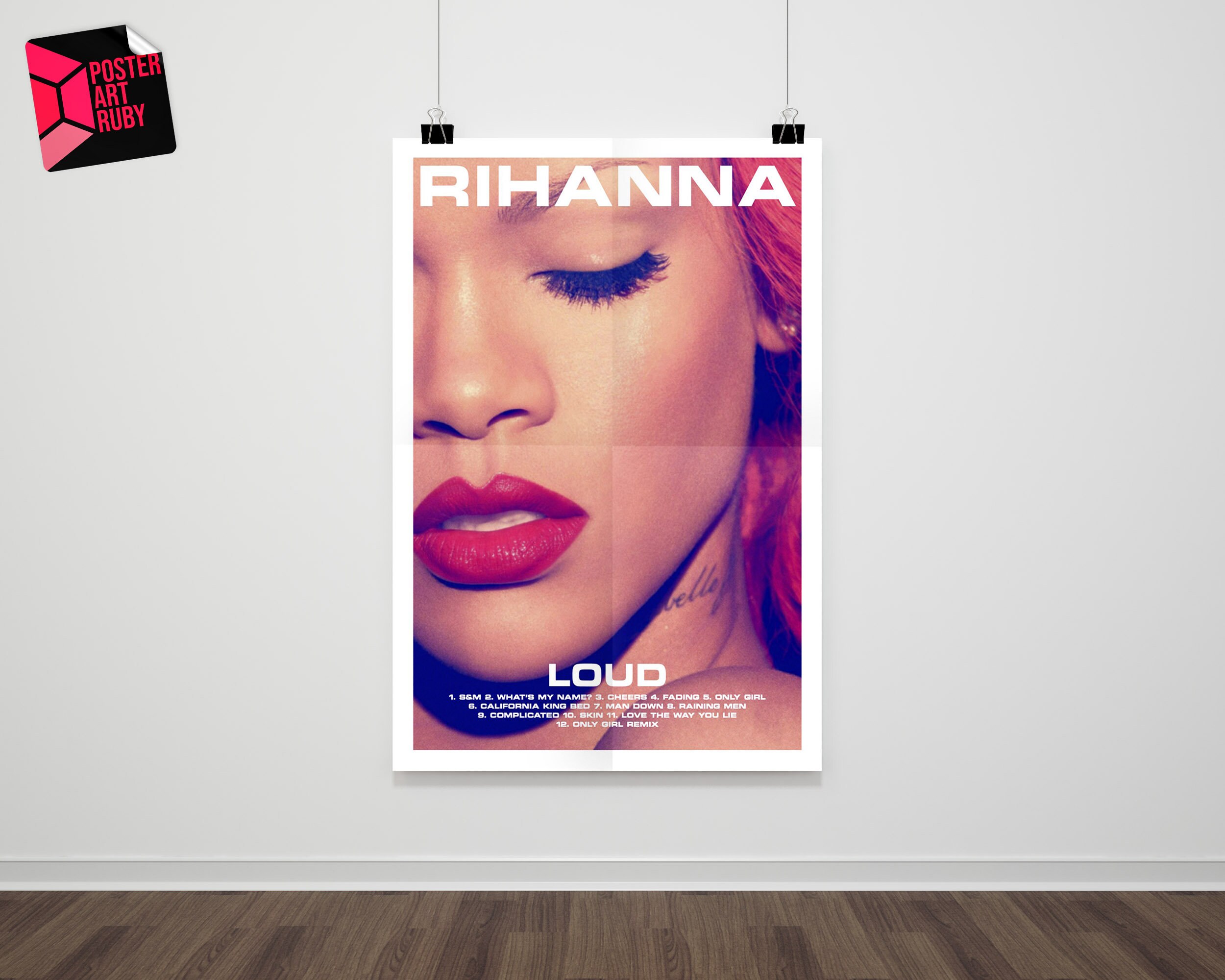 Rihanna - Loud Album Poster / Wall Art / Music Gifts / Poster Print ...