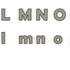 3D STL File Print Letter Package Download - Etsy