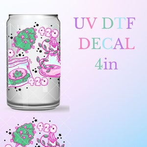 Girly 420 UV DTF Decal/sticker Cup Decal Laptop Decal Ready to Apply ...