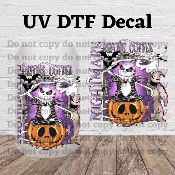 Jack Skellington Dtf Transfer - Etsy
