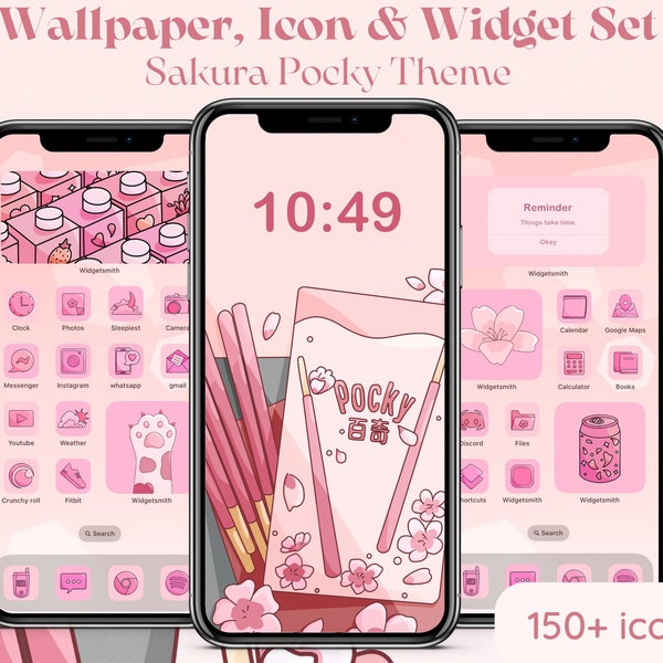 Pink App Icons - Etsy