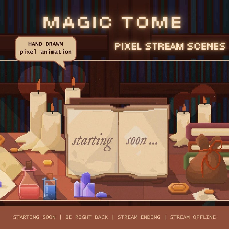 Dnd Twitch Overlay - Etsy