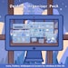 Winter Snow Desktop Organizer Theme: Icons, Wallpaper, Cursors (digital ...