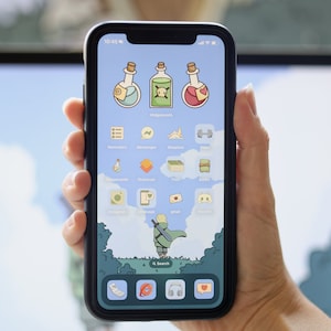 RPG Adventure Fantasy Icon Set | Anime and Game Inspired Ios App Icons ...