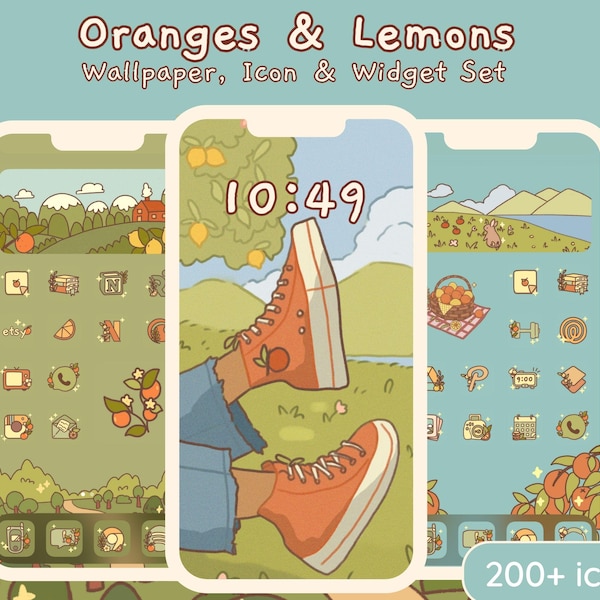 Yellow Ios Template - Etsy UK