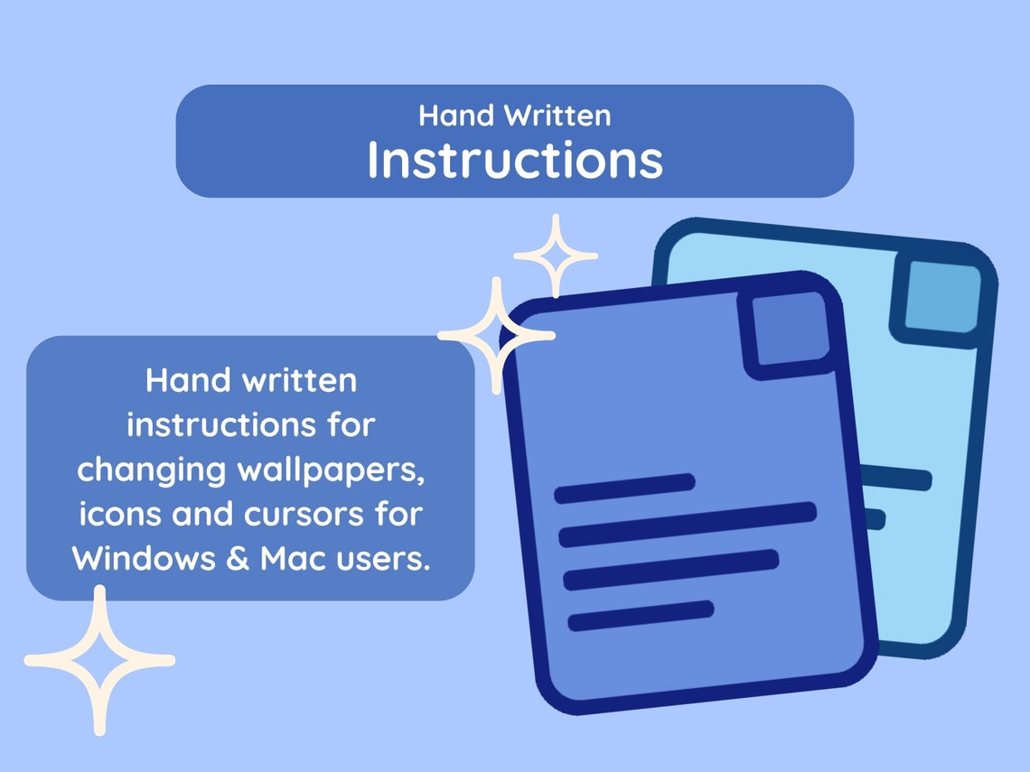 Winter Snow Desktop Organizer Theme: Icons, Wallpaper, Cursors (digital ...