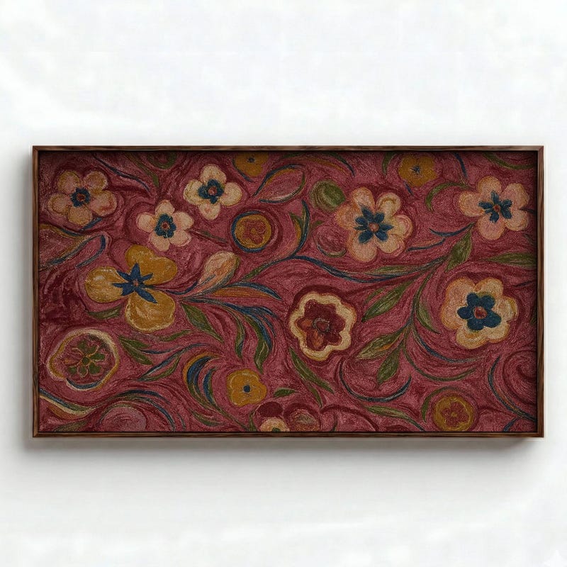 Tv Cover Fabric Art - Etsy