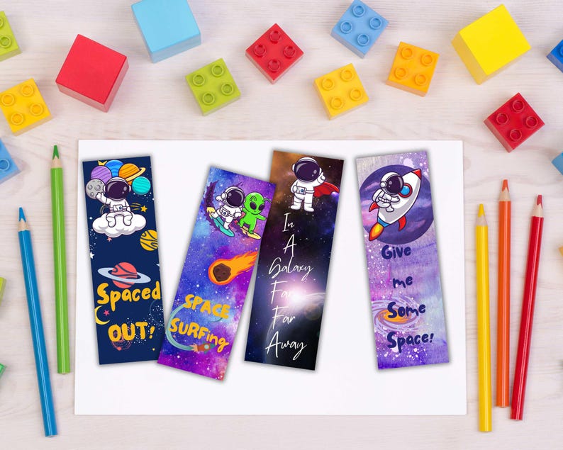 Printable Space Bookmarks | Astronaut & Galaxy Quotes | Cool Space ...
