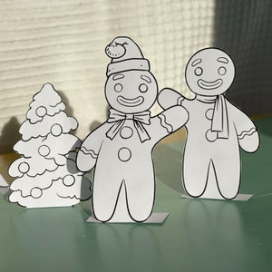 Gingerbread House - Printable Papercraft - Etsy