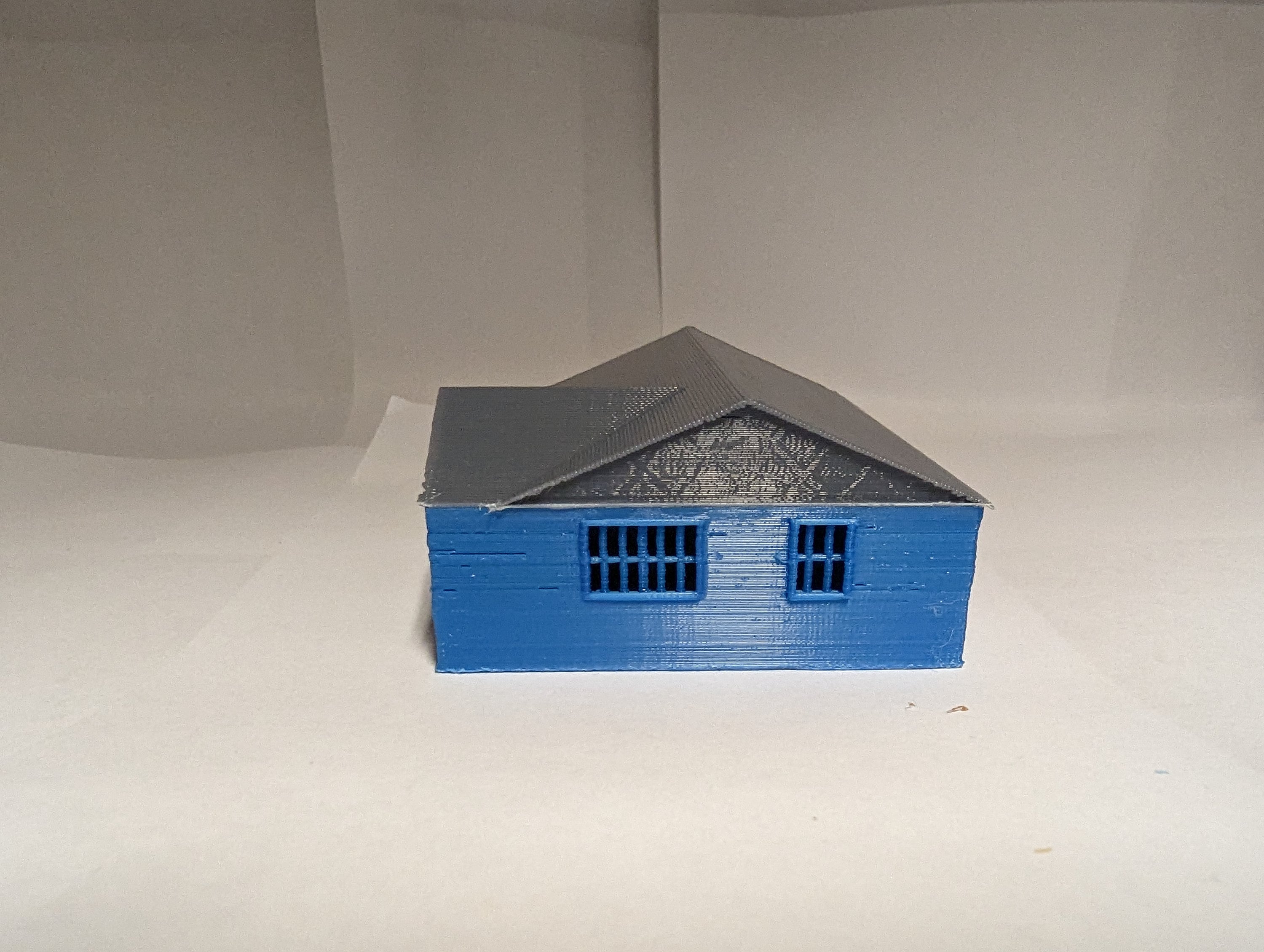 N Scale House Small Ranch Style Customize Your Colors 3D Printed Train ...