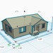 N Scale House Small Ranch Style - Customize Your Colors - 3D Printed ...