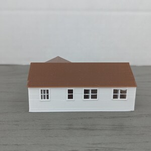 N Scale House Small Ranch Style - Customize Your Colors - 3D Printed ...