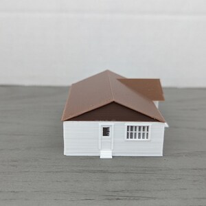 N Scale House Small Ranch Style - Customize Your Colors - 3D Printed ...