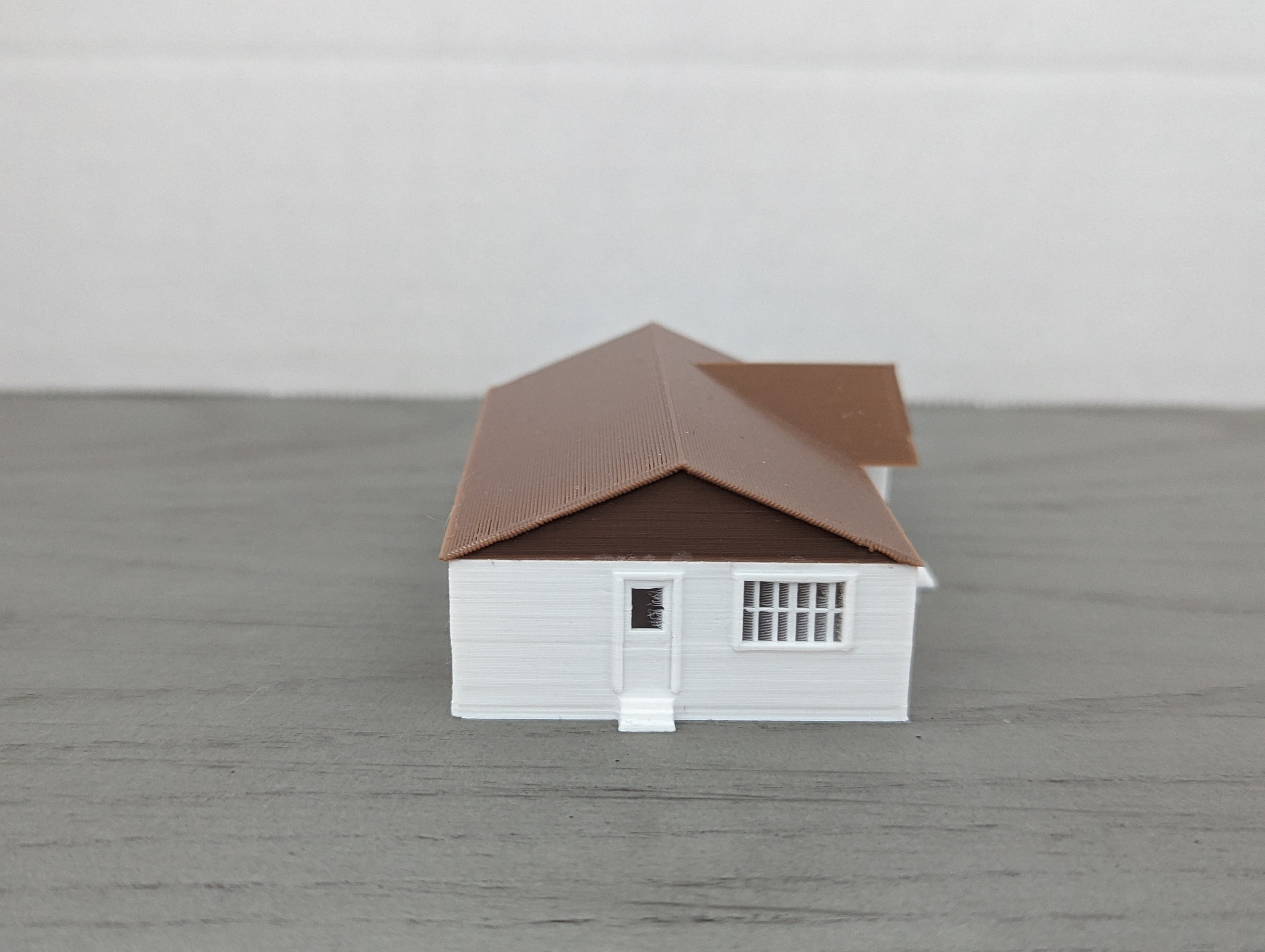 N Scale House Small Ranch Style - Customize Your Colors - 3D Printed ...
