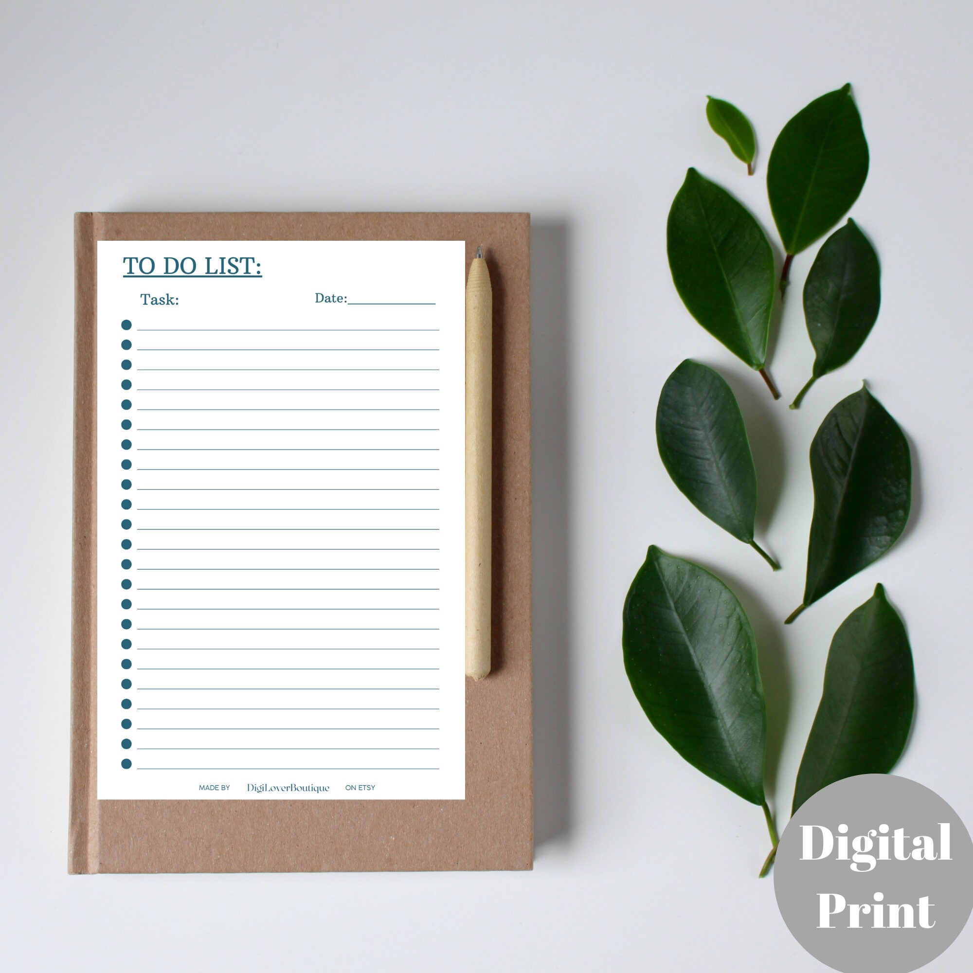 To Do List and Task Tracker Set, Organisation Spreadsheet, Productivity ...