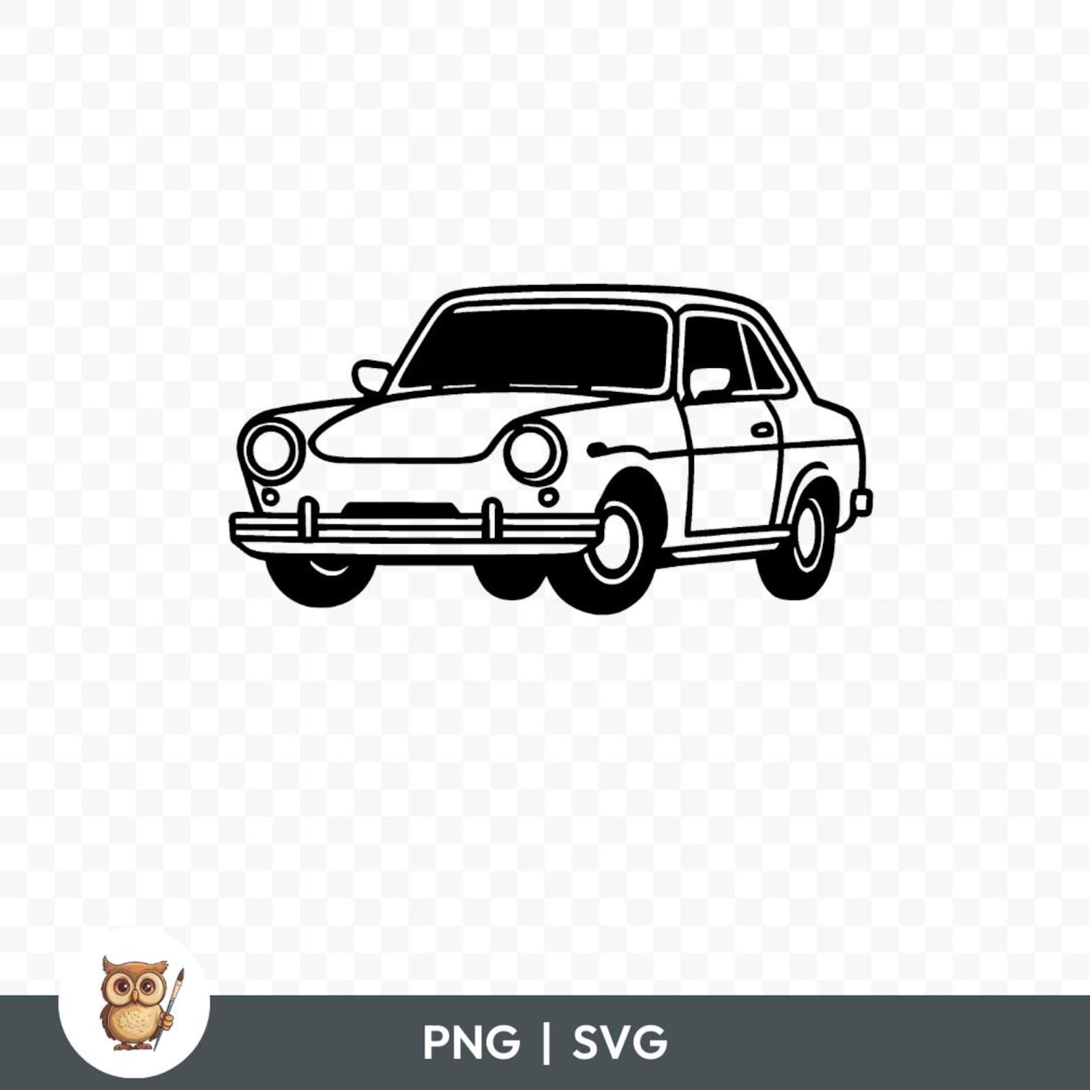 Car SVG Bundle, Car Clipart, 15 Car Cut Files for Cricut, PNG and SVG ...