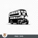 London Bus SVG Bundle, London Bus Clipart, 15 London Bus Cut Files for ...