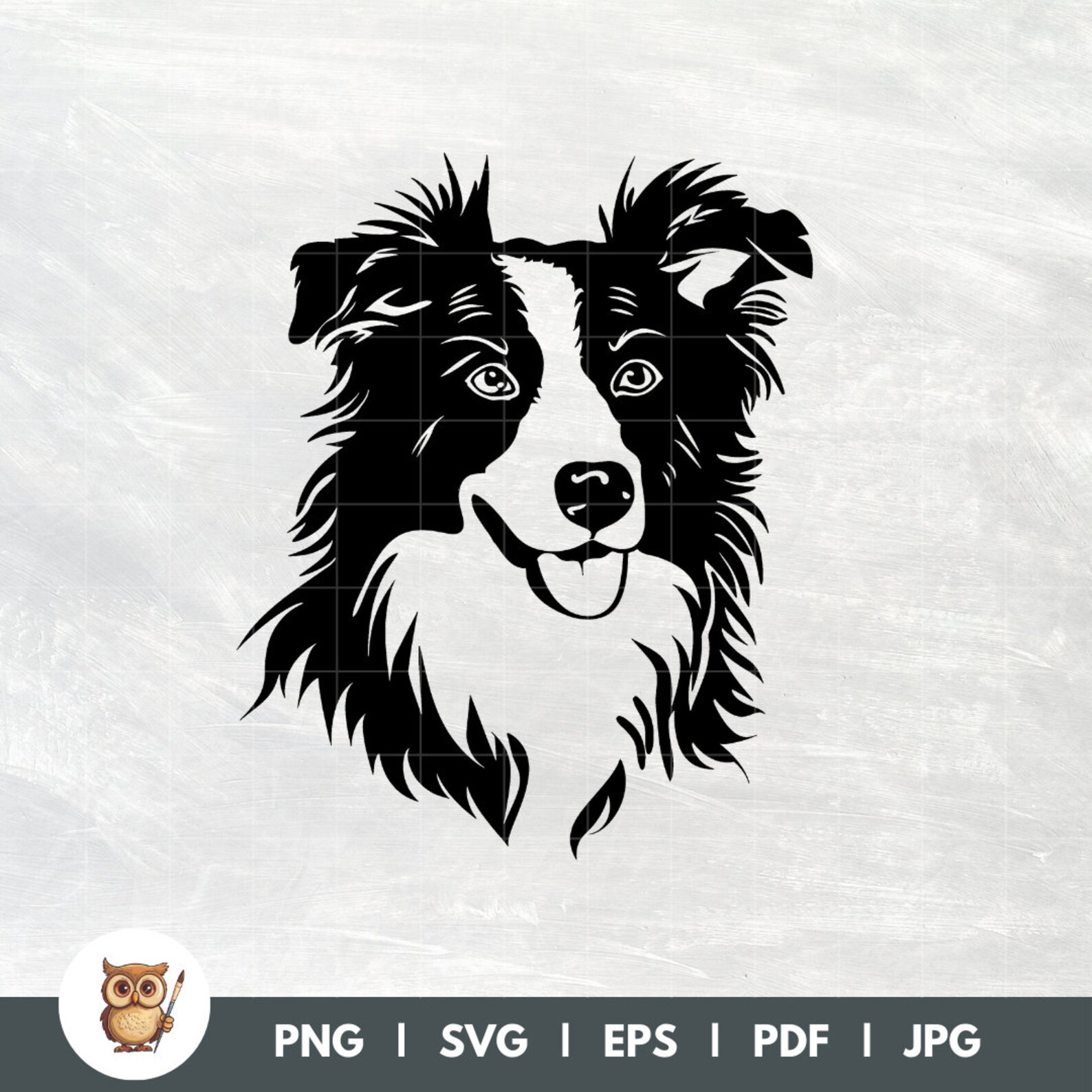 Cute Border Collie SVG Bundle, Vector, Pdf, Png, Jpg, SVG for Cricut - Etsy