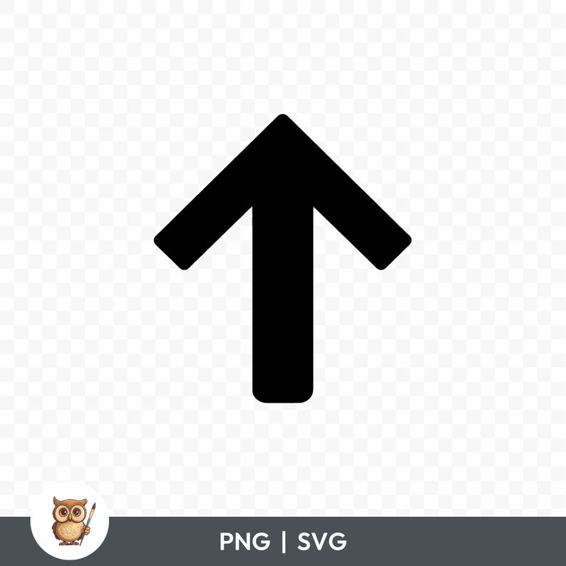 Up Arrow SVG Bundle, up Arrow Clipart, 15 Arrow Silhouette Cut Files ...