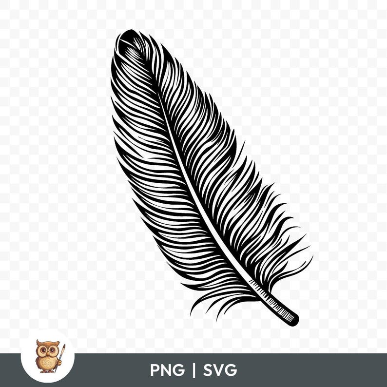 Feather SVG Bundle, Feather Clipart, 15 Feather Cut Files for Cricut ...