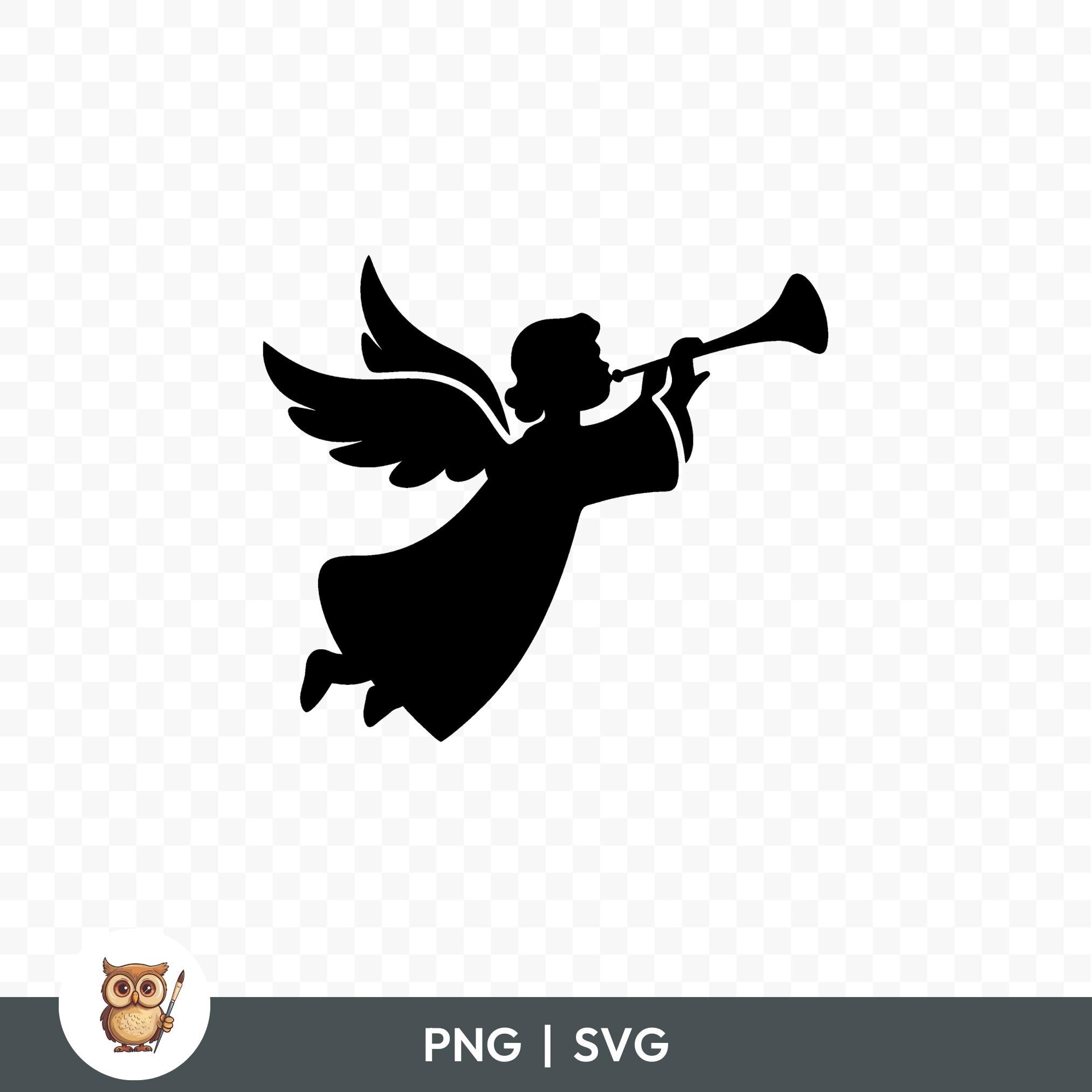 Angel Silhouette SVG Bundle, Angel Clipart, 15 Angel Cut Files for ...