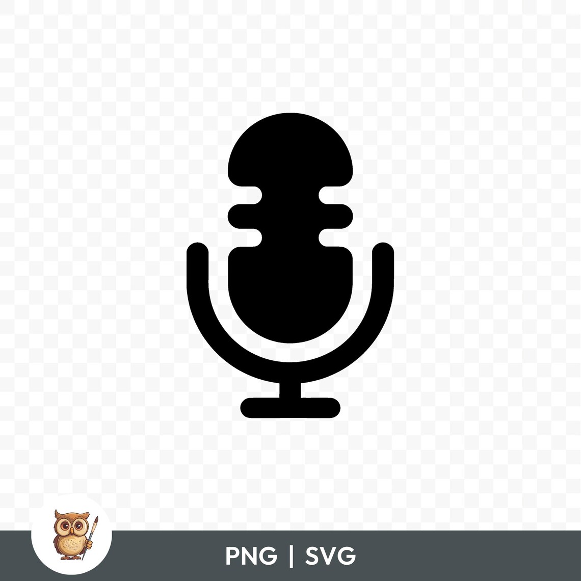 Microphone SVG Bundle, Microphone Clipart, 15 Microphone Icon Cut Files ...