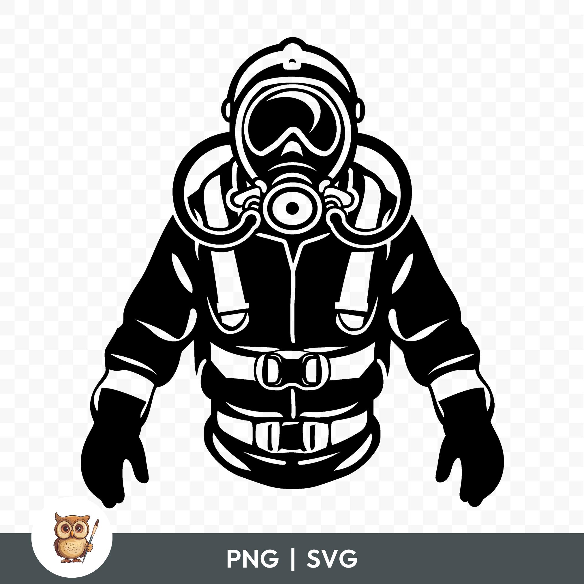Diver SVG Bundle, Diver Clipart, 15 Diver Cut Files for Cricut, PNG and ...