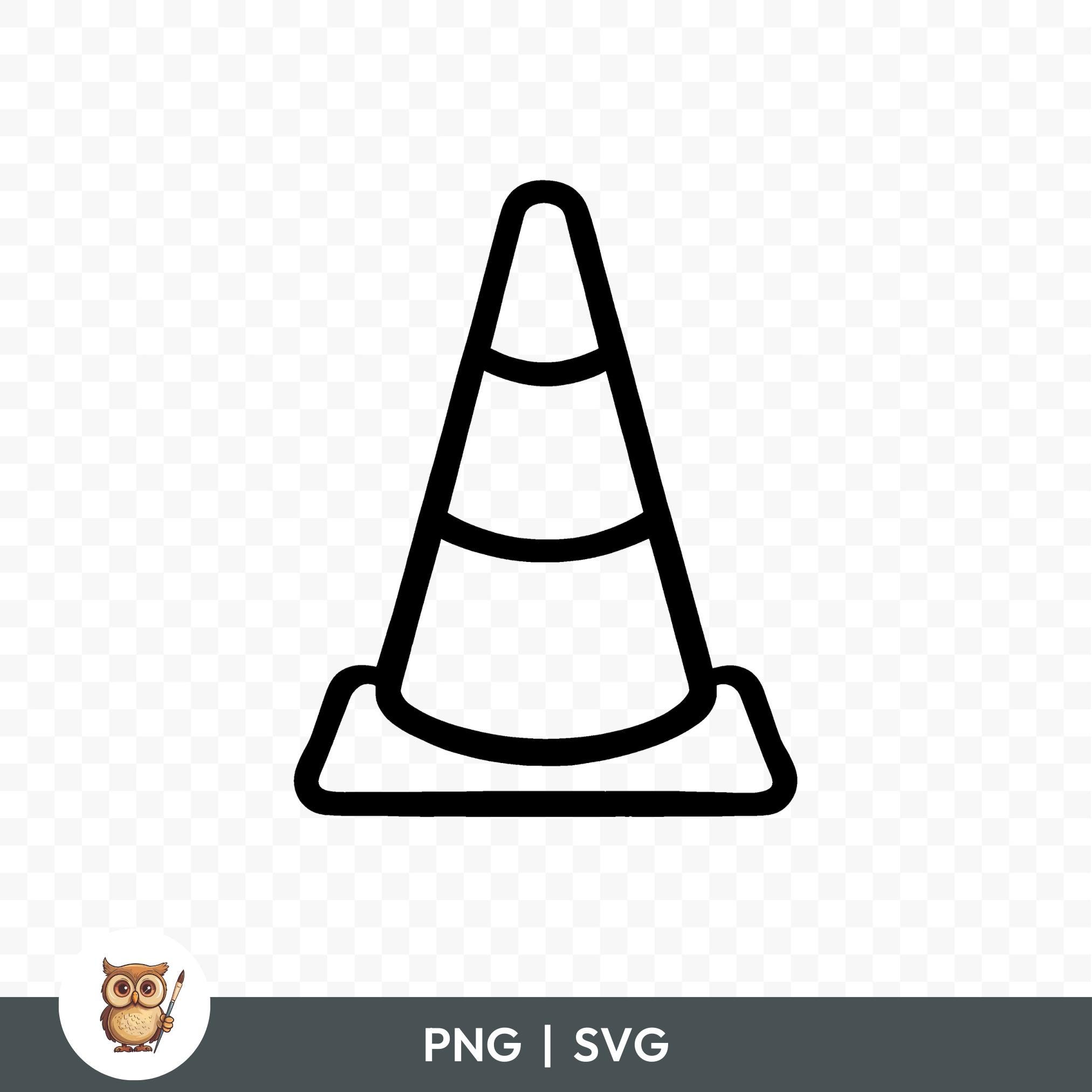 Traffic Cone SVG Bundle, Traffic Cone Clipart, 15 Traffic Cone Cut Files for Cricut, PNG and SVG ...