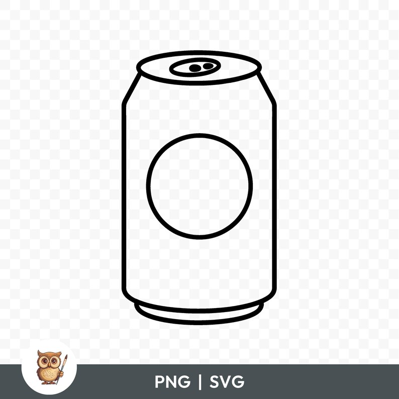 Drink Can SVG Bundle, Drink Can Clipart, 15 Drink Can Cut Files for ...